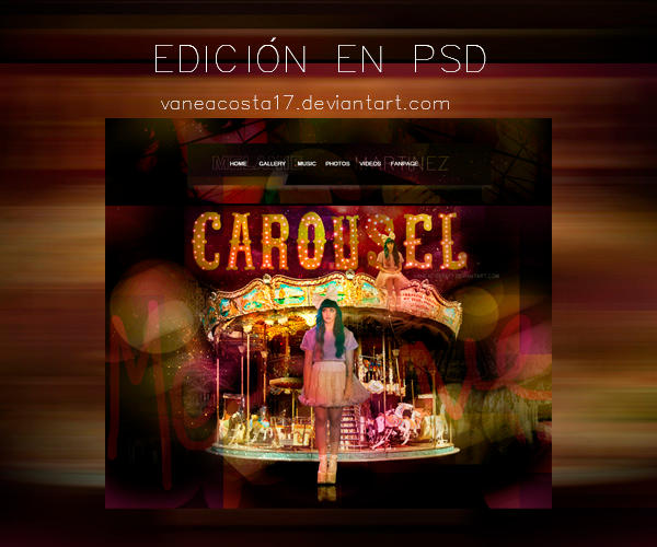 Melanie Carousel Edition PSD by vaneacosta17 on DeviantArt