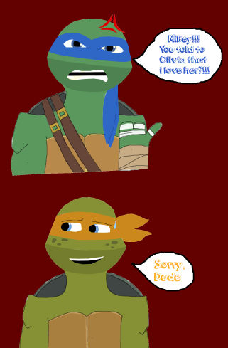 TMNT 2012: Leo angry with Mikey by Marytmnt on DeviantArt