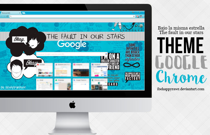 Theme Google Chrome. by iBeHappyRawr on DeviantArt