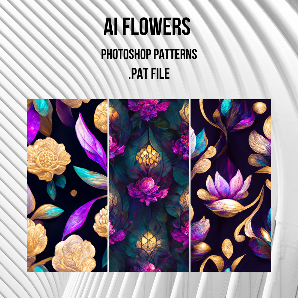 FREE TO USE: AI Flower Seamless Patterns by CherrysDesigns on DeviantArt