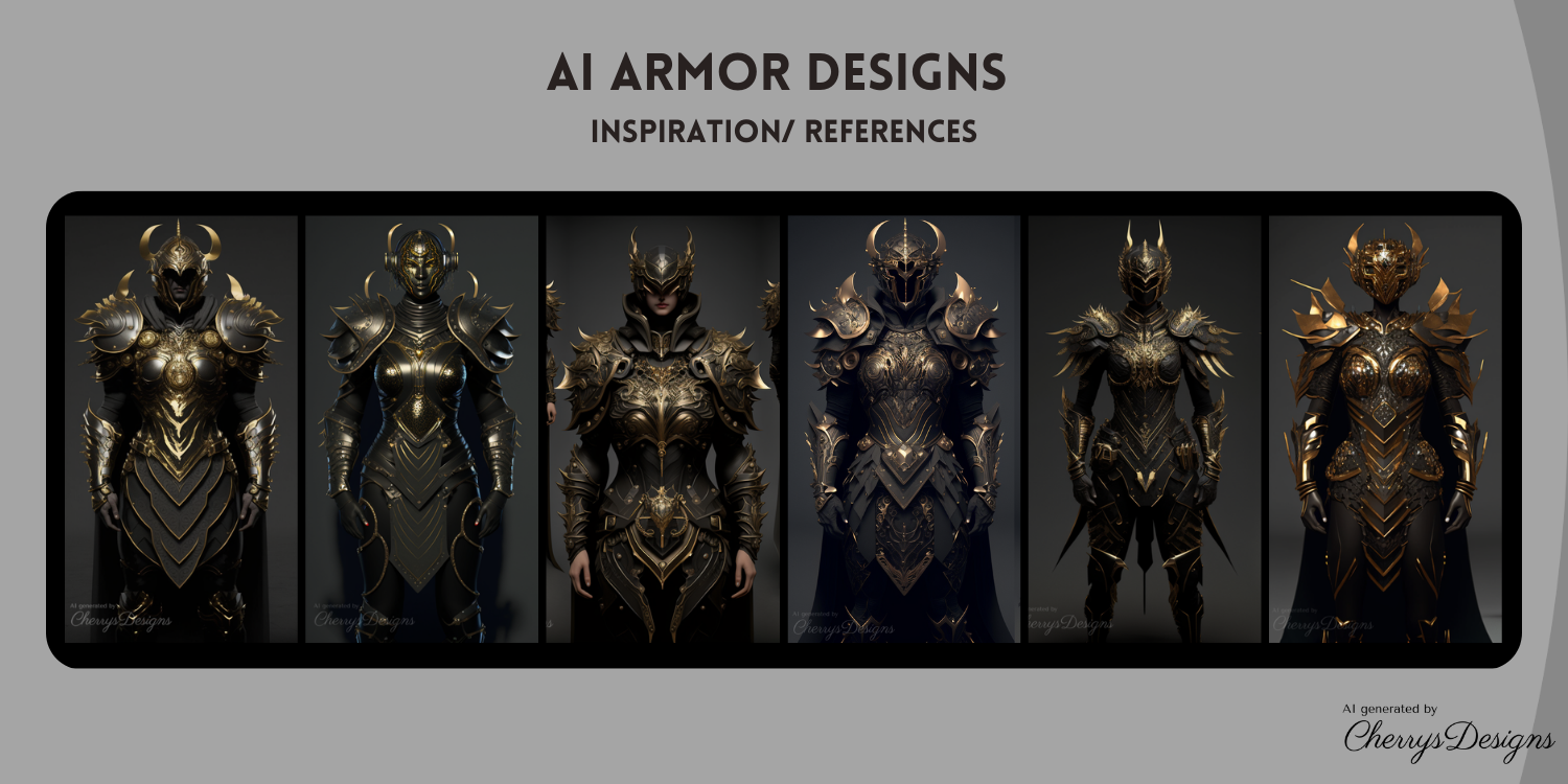FREE: AI Armor Design Refs Pack by CherrysDesigns on DeviantArt