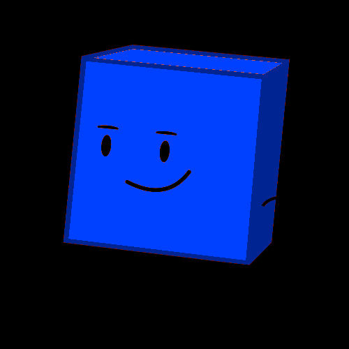 Object OC: Blue Blocky by JoshuaStuart on DeviantArt