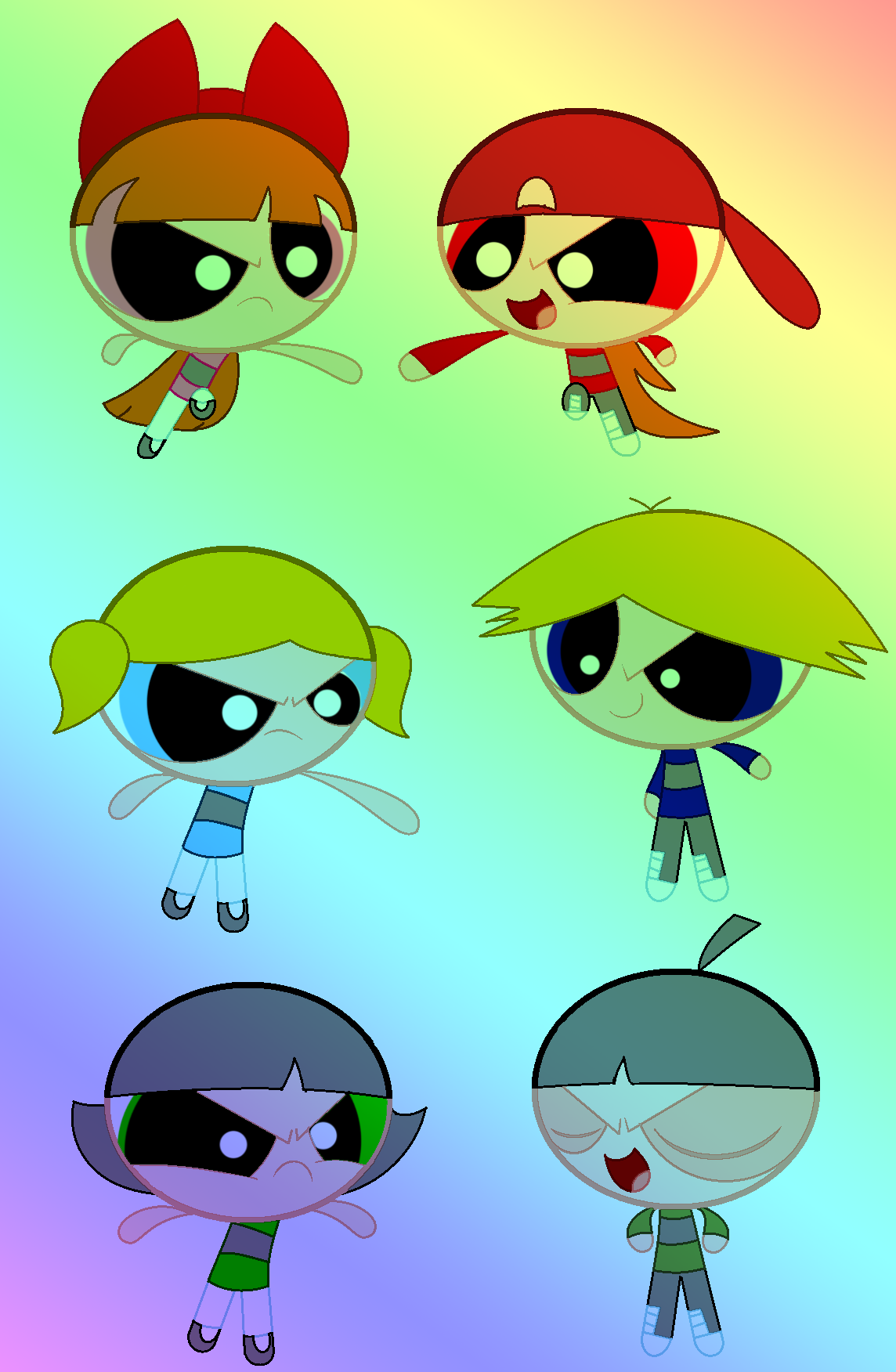 Ppg Vs Rrb by snivytoserperior on DeviantArt