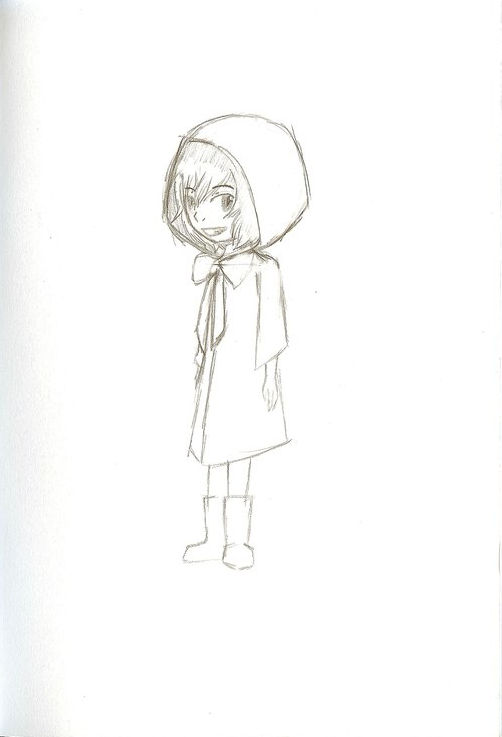 Girl Doodle by Bluelightcat on DeviantArt