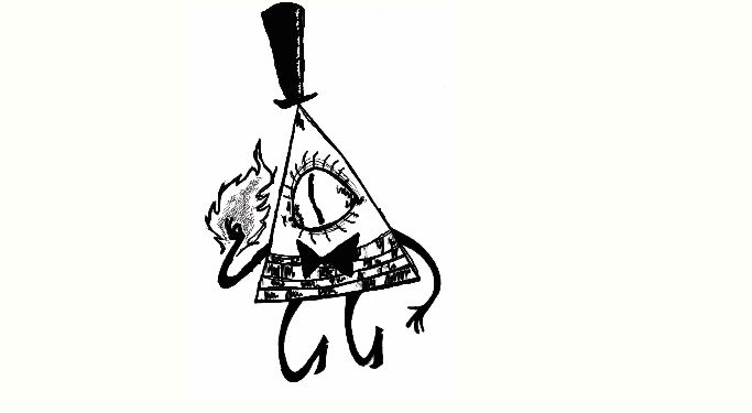 Bill cipher by Red-Rainbow-Fox on DeviantArt