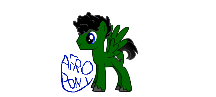 Afro pony by Afro-Pony on DeviantArt