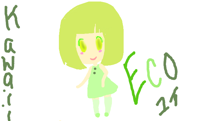 Kawaii ECO girl! by Sergeantfroglover on DeviantArt