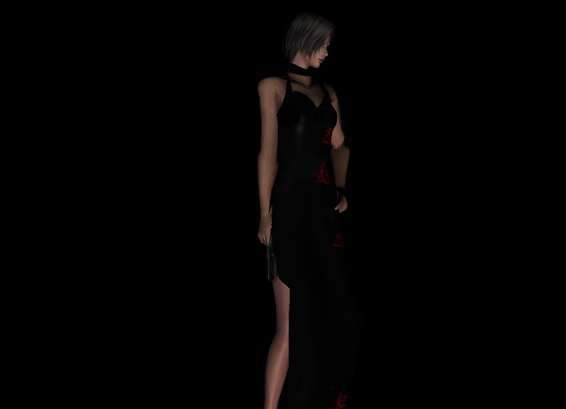 Ada Black Dress Model by a-m-b-e-r-w-o-l-f on DeviantArt
