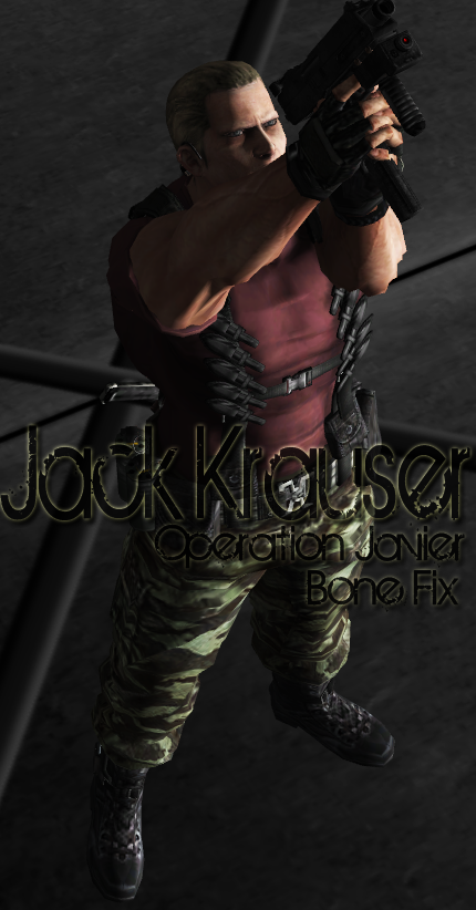 Javier Krauser Model BONE FIX by a-m-b-e-r-w-o-l-f on DeviantArt