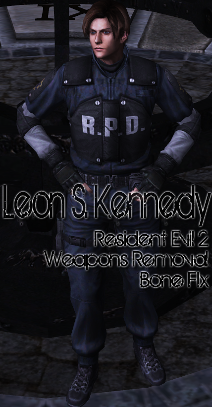Leon Kennedy RPD FIXED by a-m-b-e-r-w-o-l-f on DeviantArt