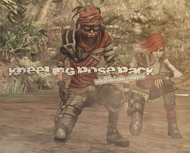 Kneeling Pose Pack 2 by a-m-b-e-r-w-o-l-f on DeviantArt