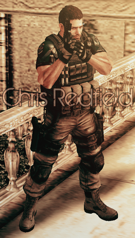 Chris Redfield RE6 by a-m-b-e-r-w-o-l-f on DeviantArt