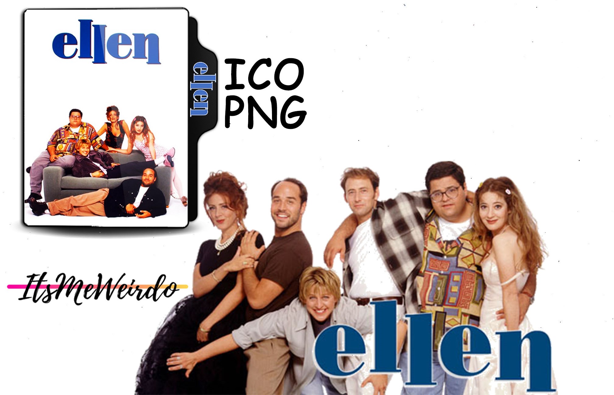 Ellen Sitcom Folder Icon by itsmeweirdo on DeviantArt
