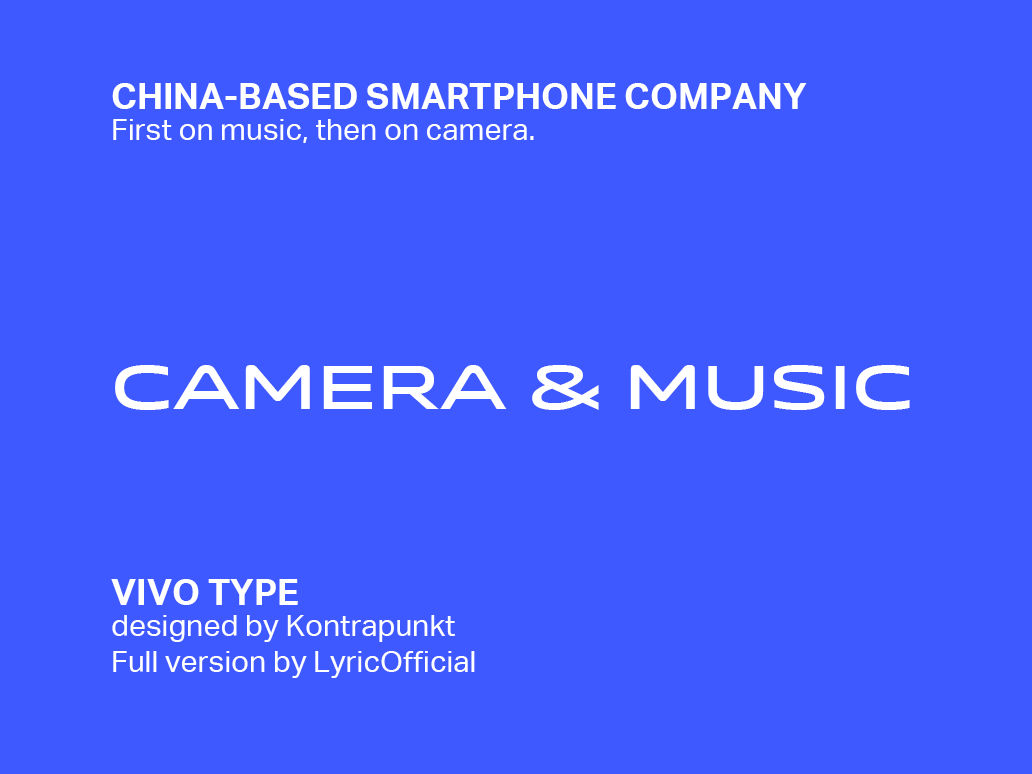 vivo Type by ThomasKong on DeviantArt