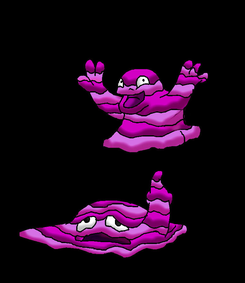 Grimer and Muk by ChaosAlphaAndOmega on DeviantArt