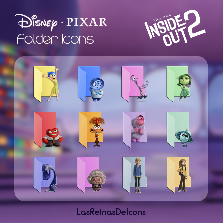 Inside Out Folder Icons by LasReinasDeIcons on DeviantArt