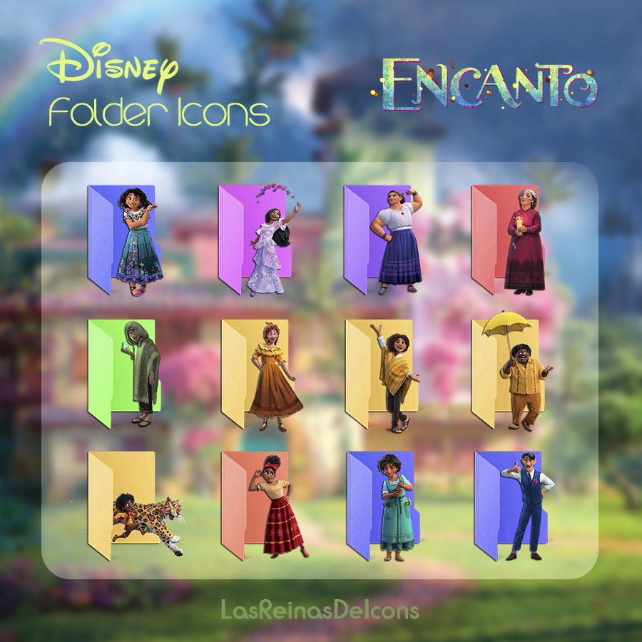 Encanto Folder Icons by LasReinasDeIcons on DeviantArt