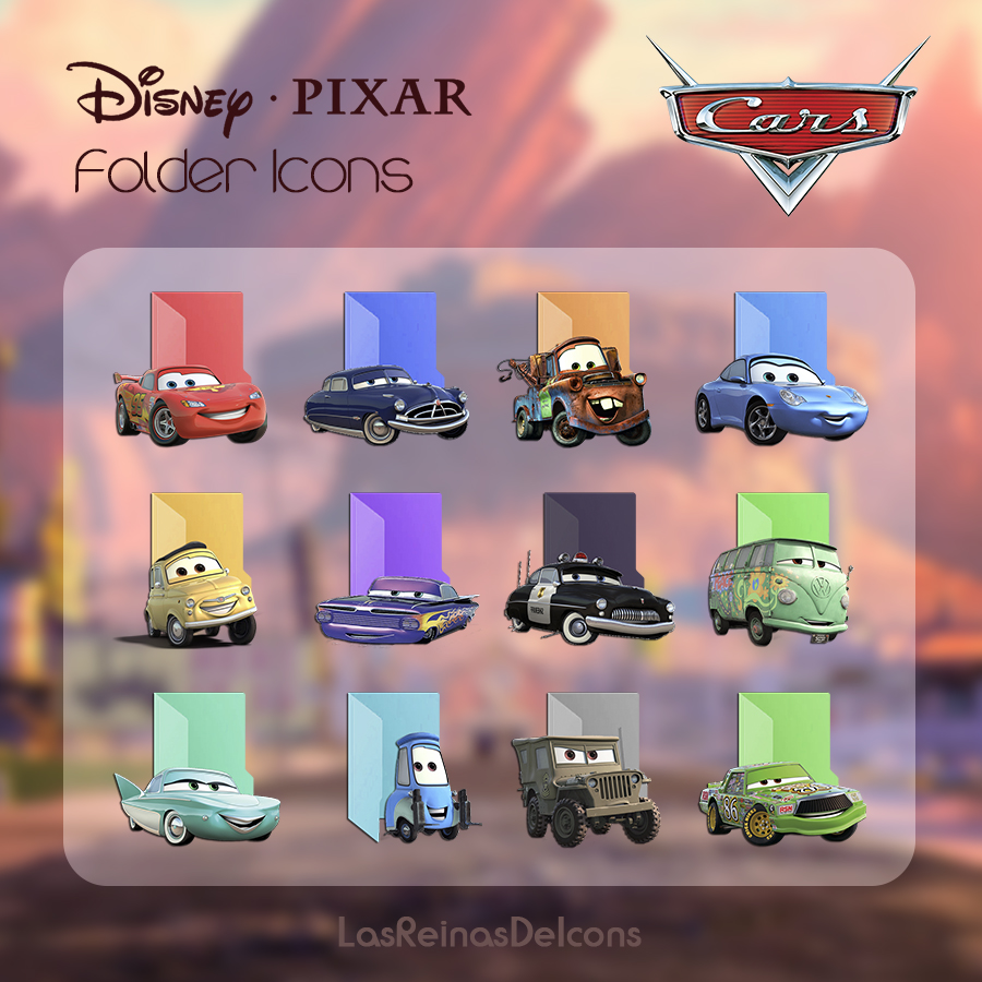 Cars Folder Icons by LasReinasDeIcons on DeviantArt