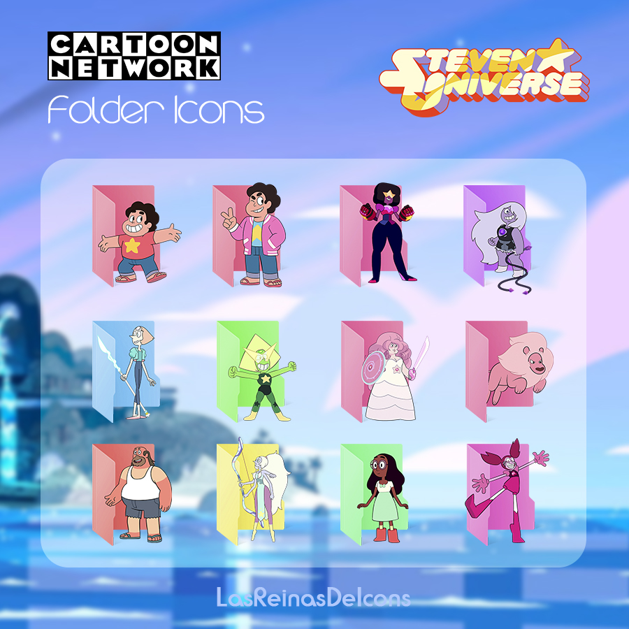 Steven Universe Folder Icons by LasReinasDeIcons on DeviantArt