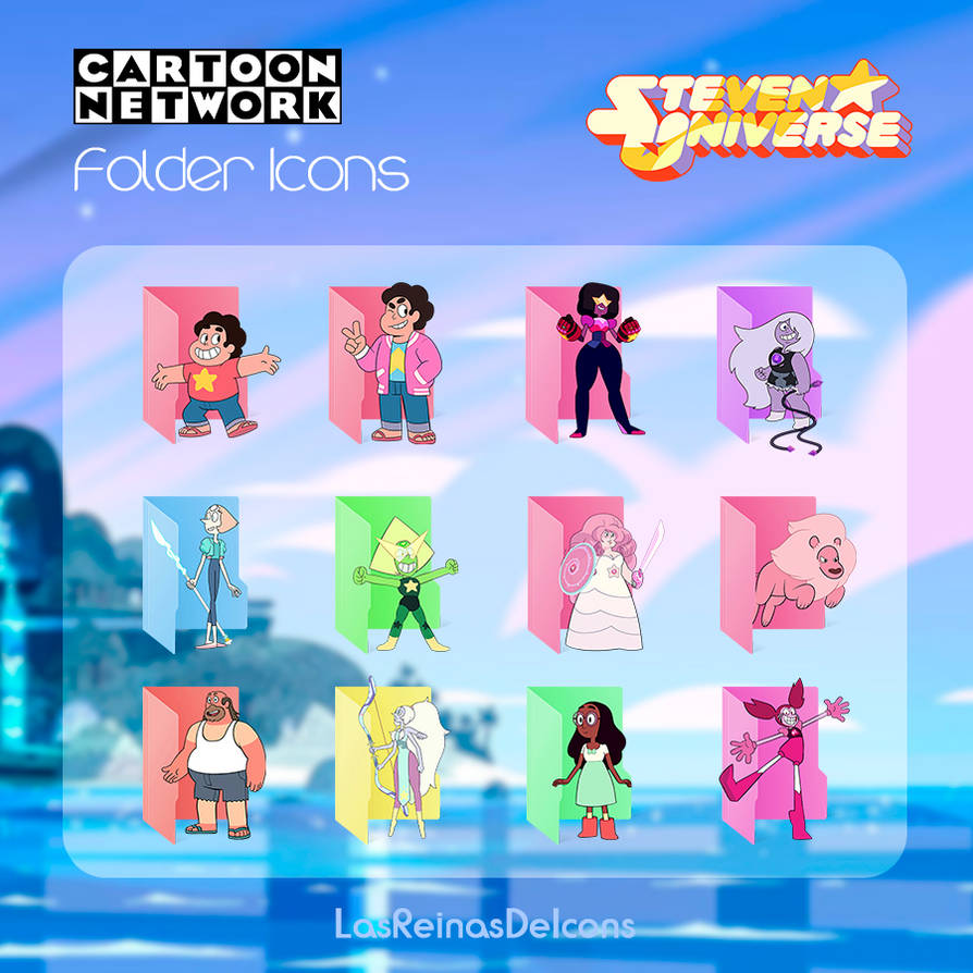 Steven Universe Folder Icons by LasReinasDeIcons on DeviantArt