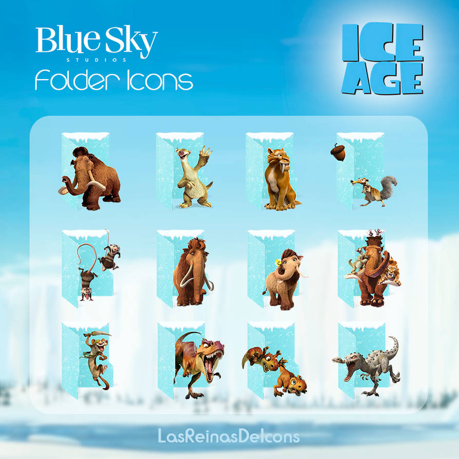 Ice Age Folder Icons by LasReinasDeIcons on DeviantArt