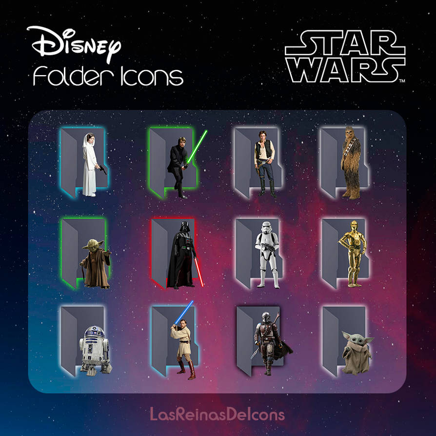 Star Wars Folder Icons by LasReinasDeIcons on DeviantArt