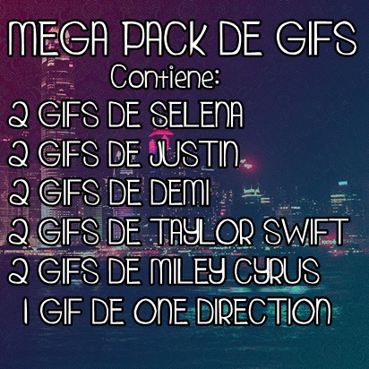 Mega Pack De Gifs by FLORCH on DeviantArt