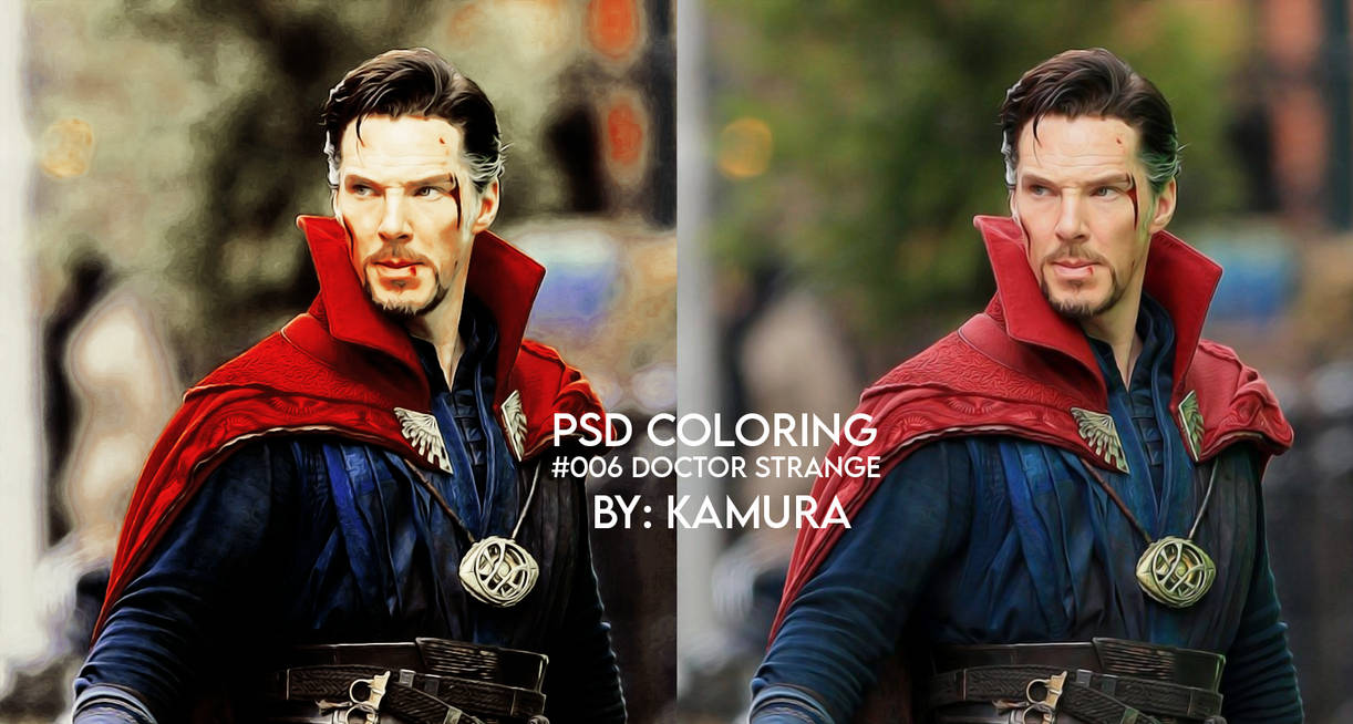 Psd Coloring #006 Doctor Strange by MARYKAMURA on DeviantArt