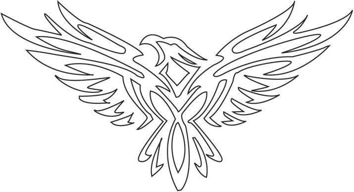Phoenix Lineart by imageek on DeviantArt