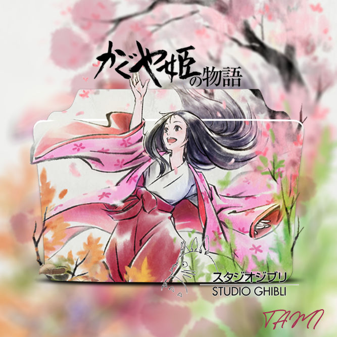 The Tale of Princess Kaguya folder icon by TAMI by TamiTi on DeviantArt