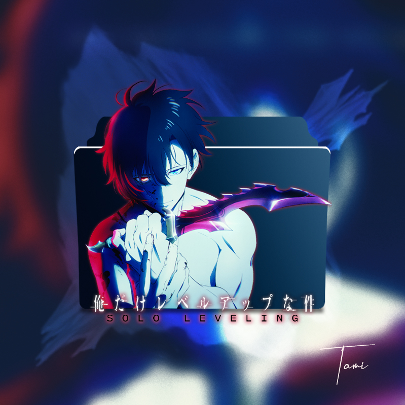 Solo Leveling 2024 folder Icon v2 by TamiTi on DeviantArt