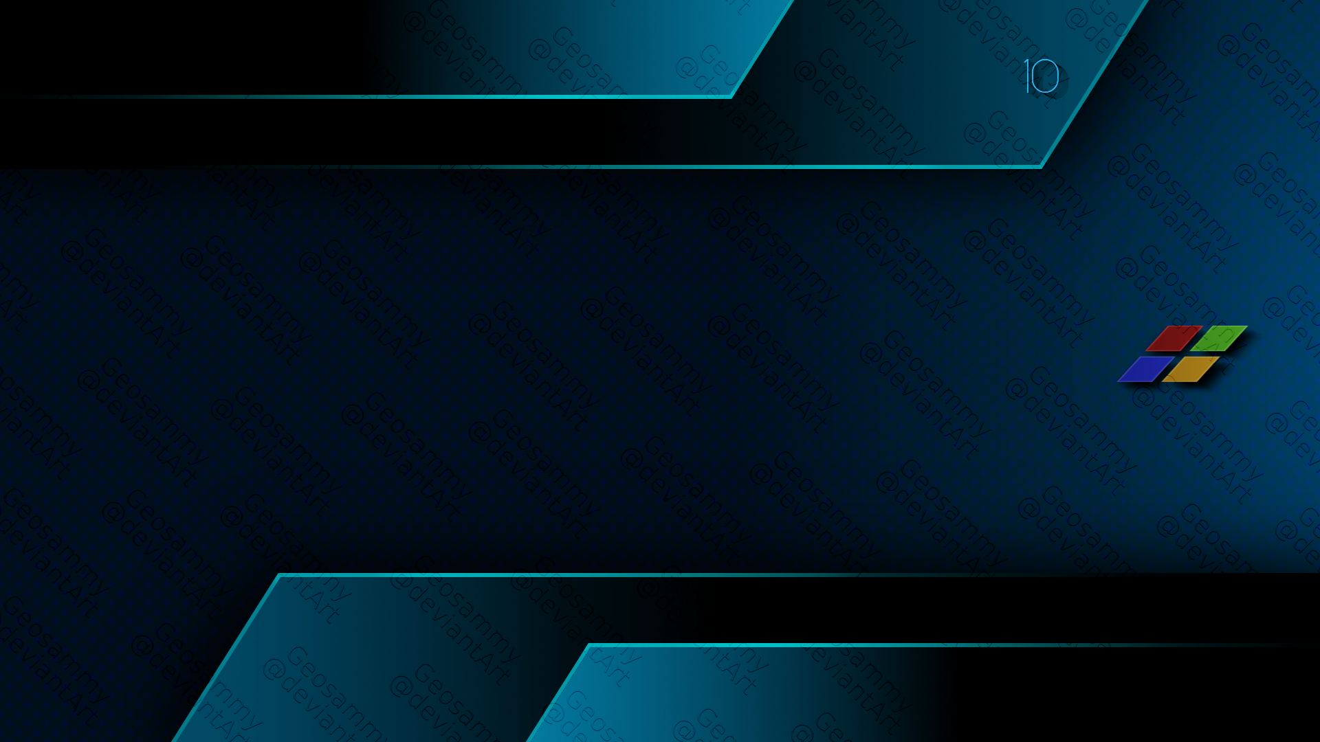 Blue Win Overlap by Geosammy on DeviantArt