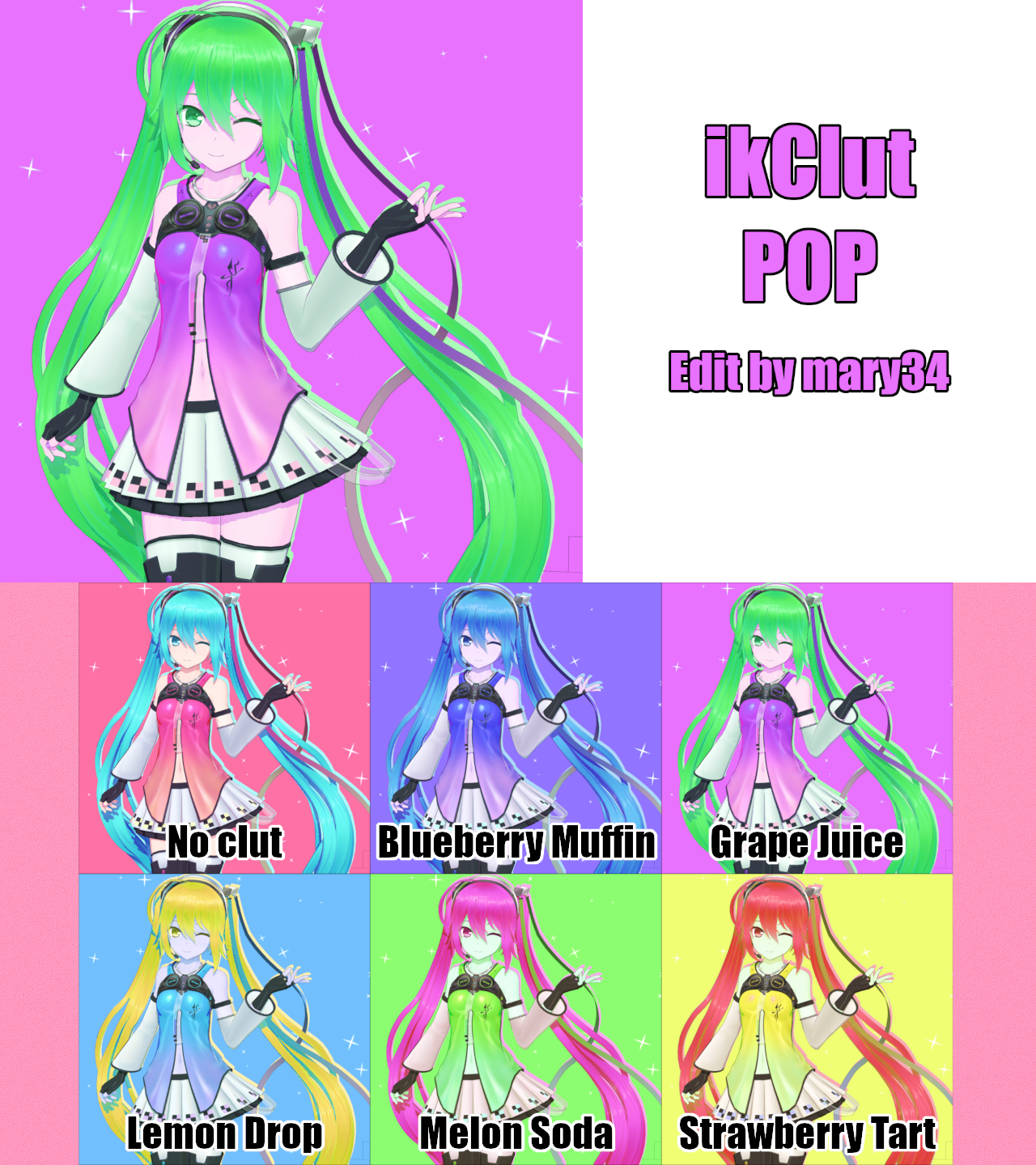 [MMD Effect Release] ikClut POP by mary34 on DeviantArt