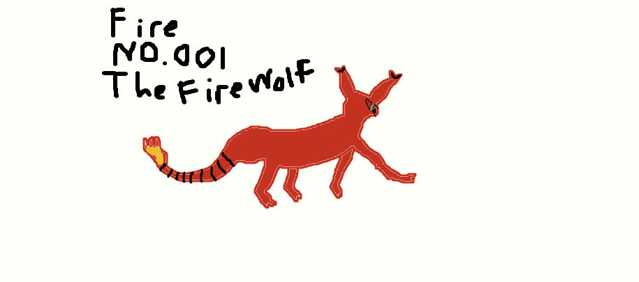Charmander wolf starter- Auburk by chibi-suicune on DeviantArt