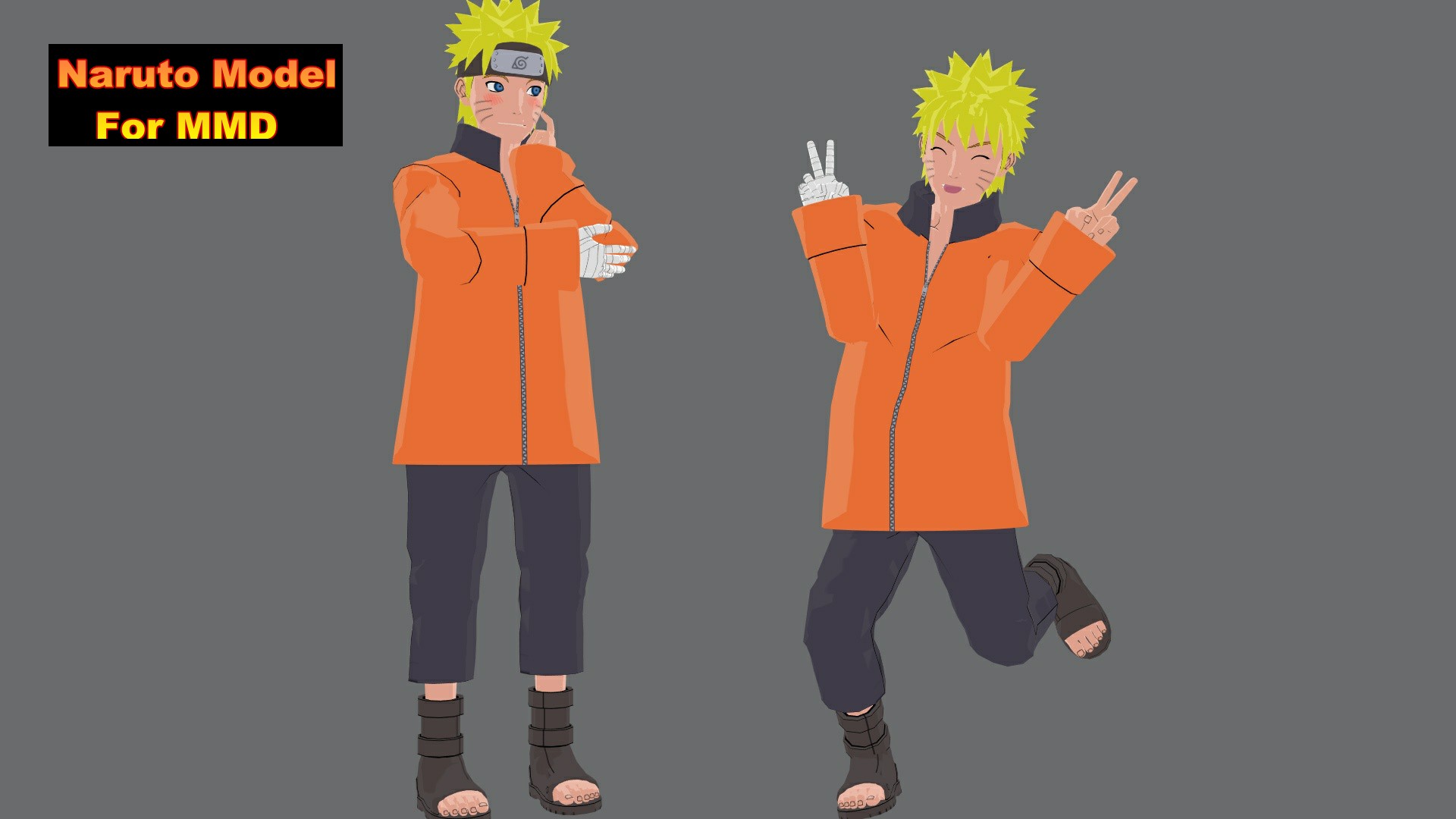 [ MMD ] Naruto model DL by 2hotkiller on DeviantArt
