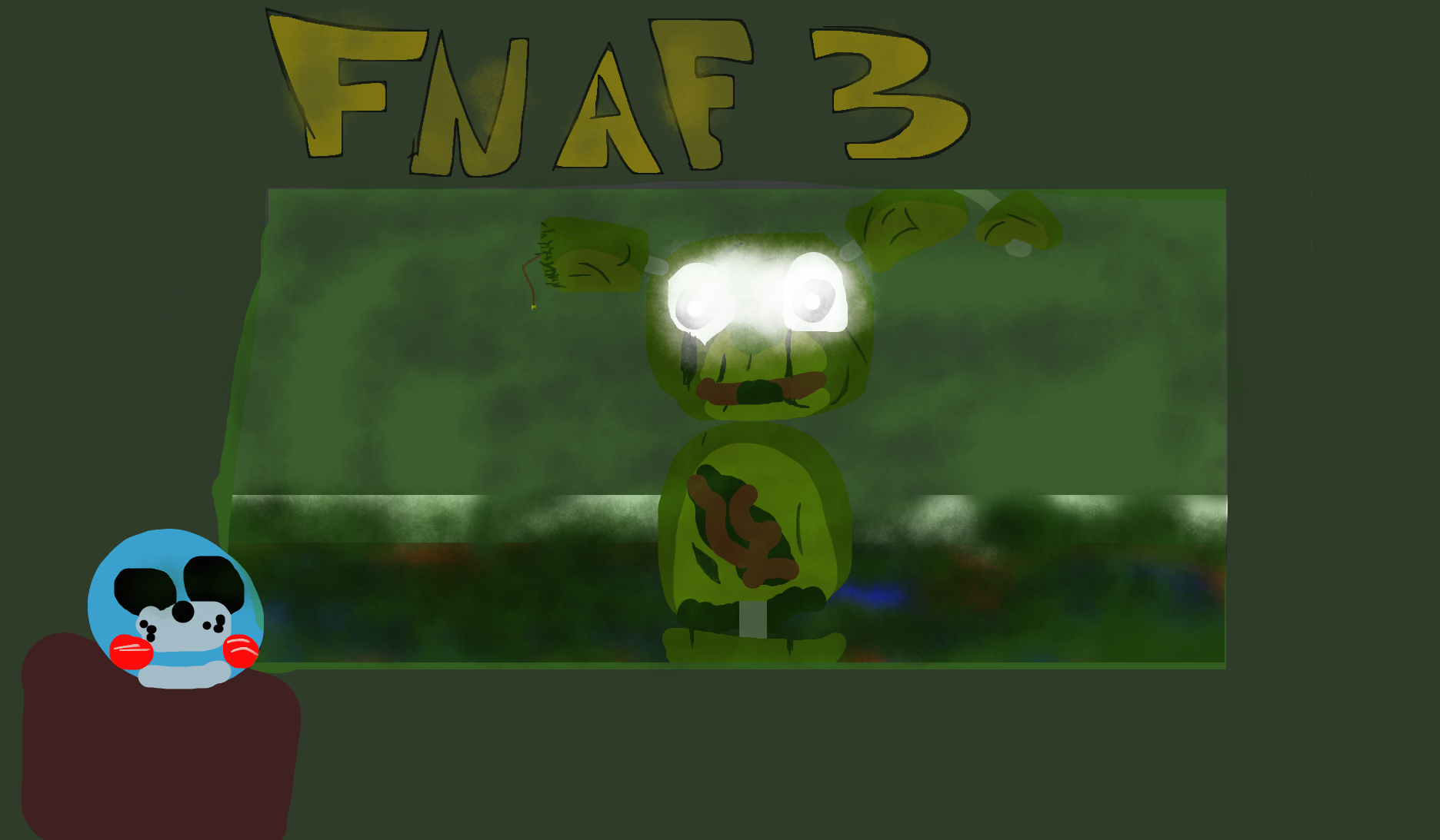 springTrap in window by ZaPbOyREAL on DeviantArt