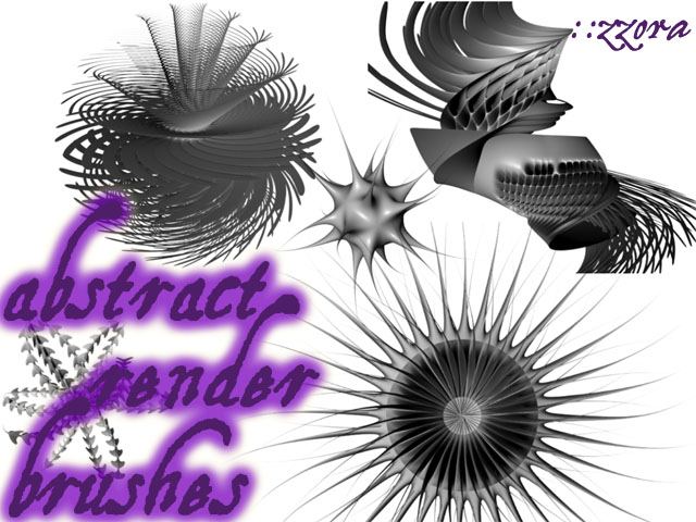 abstract render brushes by zzora on DeviantArt