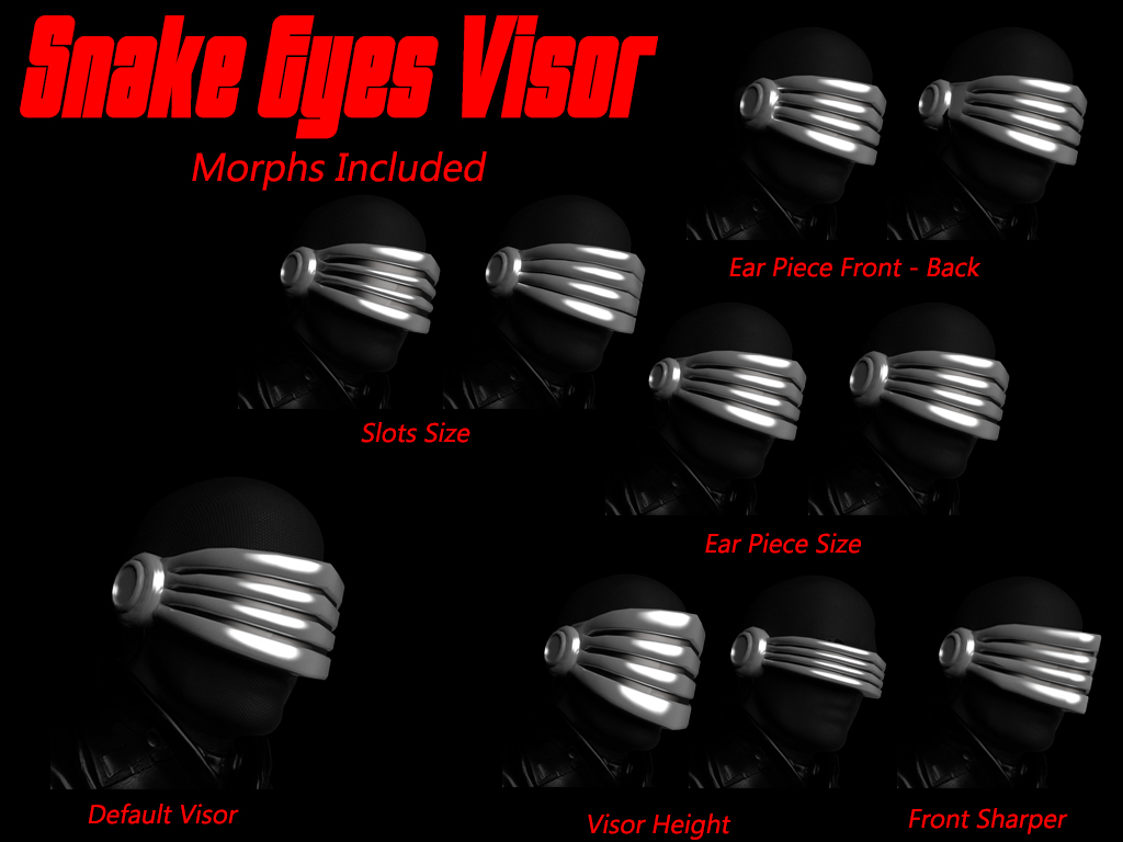 Snake Eyes Visor by Vadlor on DeviantArt