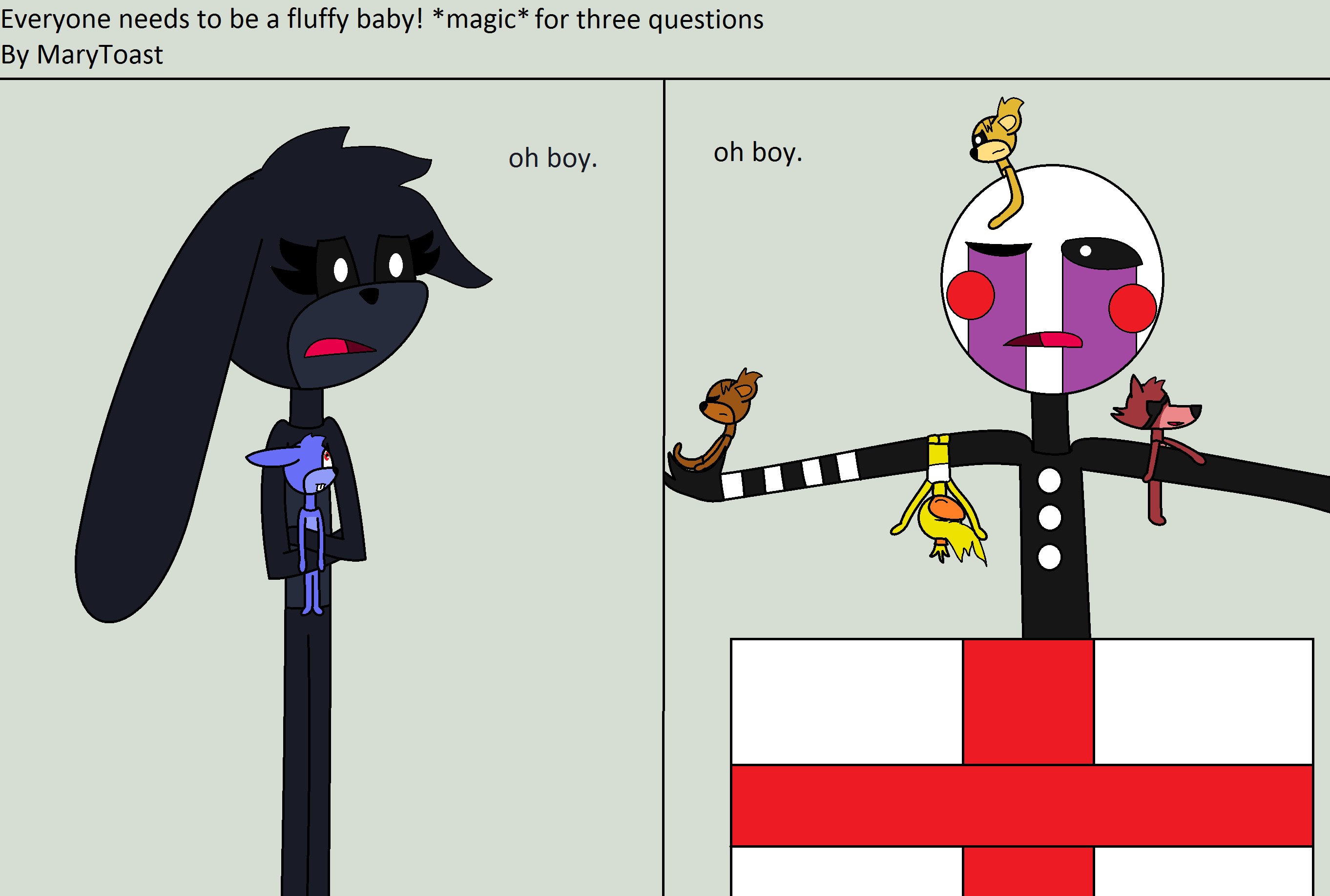 Ask Fnaf Crew 12 by RebeccaStories on DeviantArt