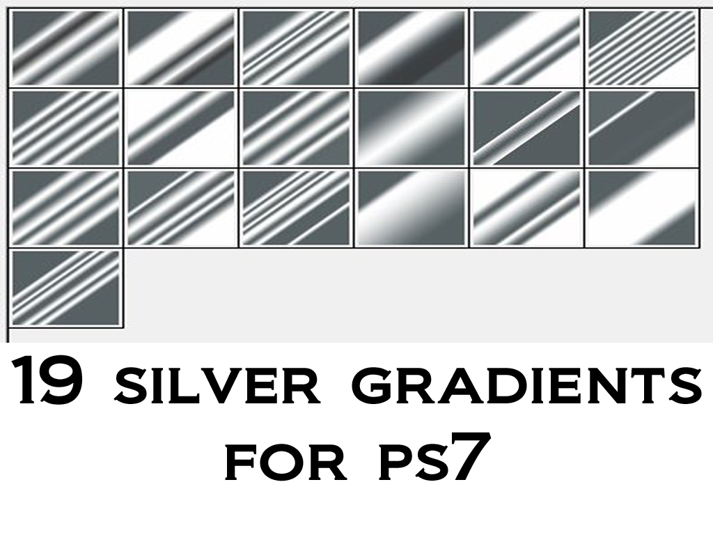 19 silver gradients by stuff-by-hagrid on DeviantArt