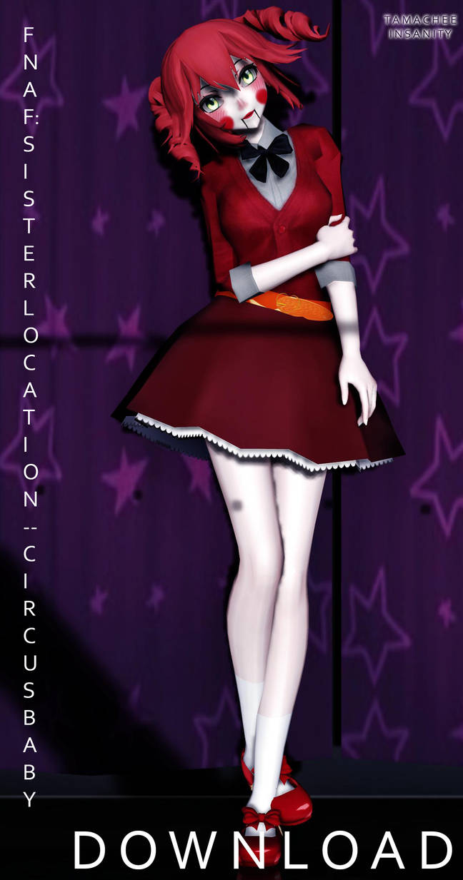 {MMD x FNAF SL} Circus Baby [Download] by Sir-Tamachee on DeviantArt