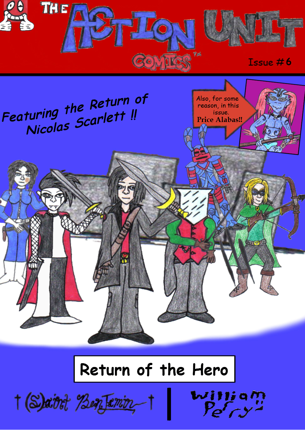 The Action Unit Issue 6 by ProjectPretendsDA on DeviantArt