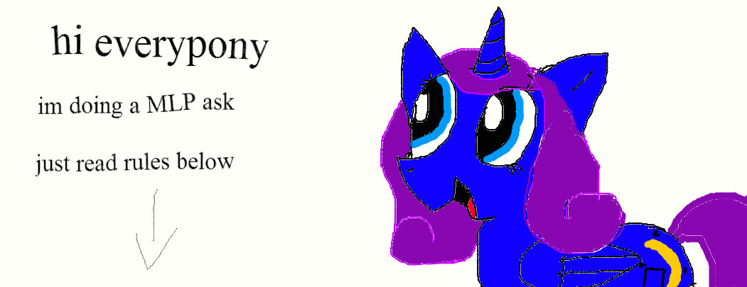 MLP ask by rainbowdash406 on DeviantArt
