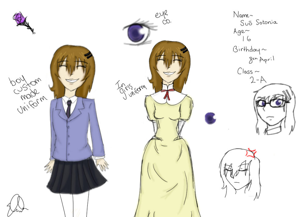 OHSHC ~ OC by ECookie on DeviantArt