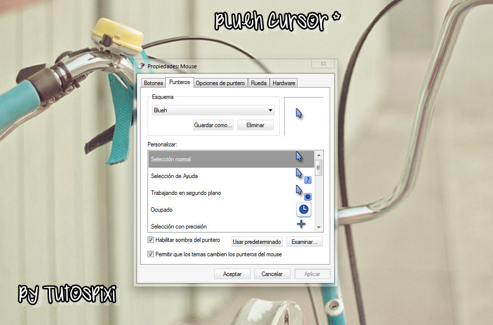 Cursor Azul by TutosPixi on DeviantArt