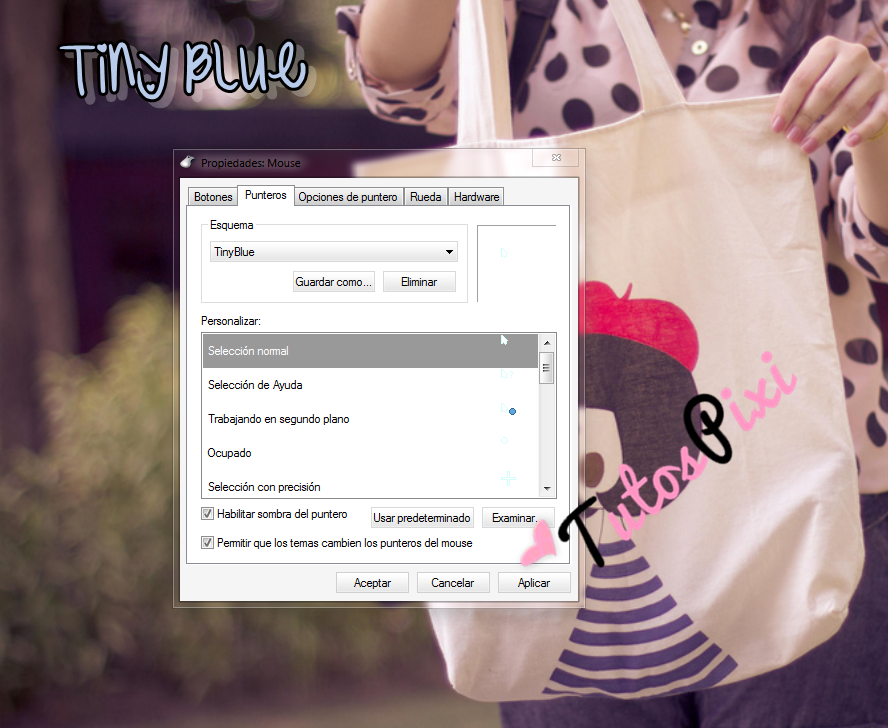 Cursor Tiny Blue by TutosPixi on DeviantArt
