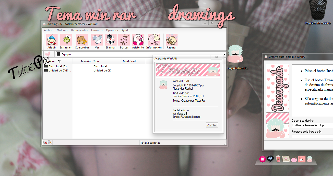 Tema Win rar Drawings by TutosPixi on DeviantArt