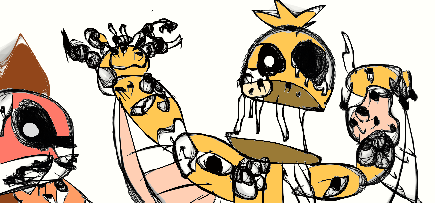 Twisted chica (twisted series fnaf by Datrainbowdoge on DeviantArt