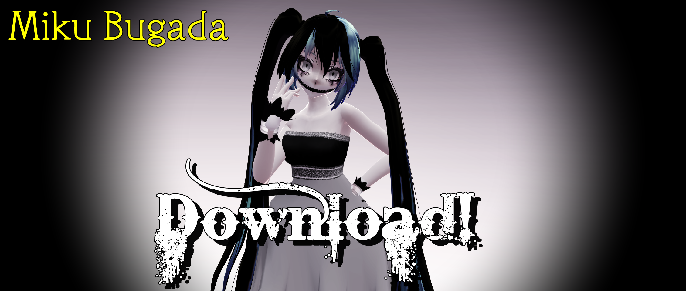 MMD TDA Creepy Miku DOWNLOAD! by Miku-Bugada on DeviantArt