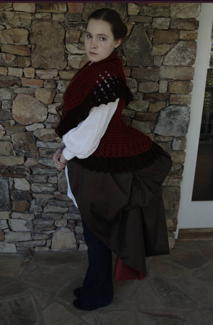 Red Victorian Sweater Vest by moonbowsinc on DeviantArt